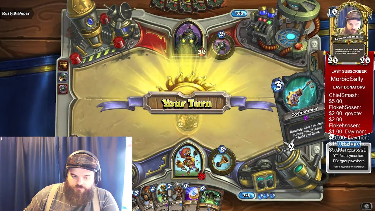 #16 - Boom Bot vs. Annoy-o-Tron - Hearthstone Tavern Brawl - YouTube