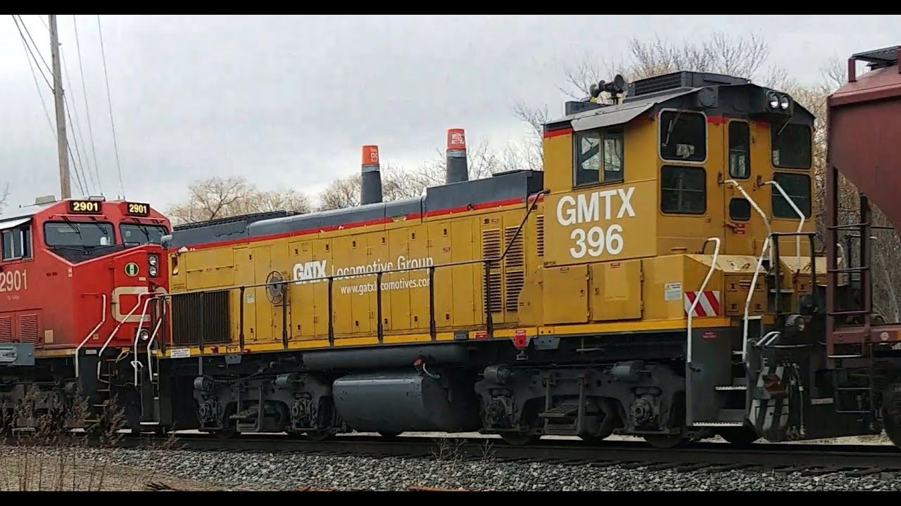 Pacing CREX 1505, CN 2901, & GMTX 396 leading NS 310 @ Dunkirk/Sheridan, NY - YouTube