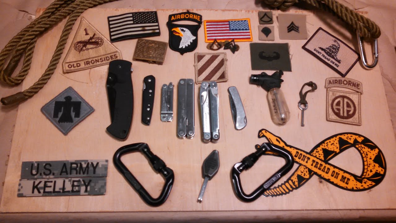 A Soldiers Typical EDC - YouTube