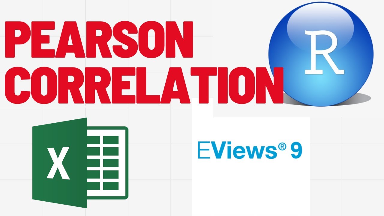 How to Calculate Pearson Correlation in Excel, EViews & R Studio for ...