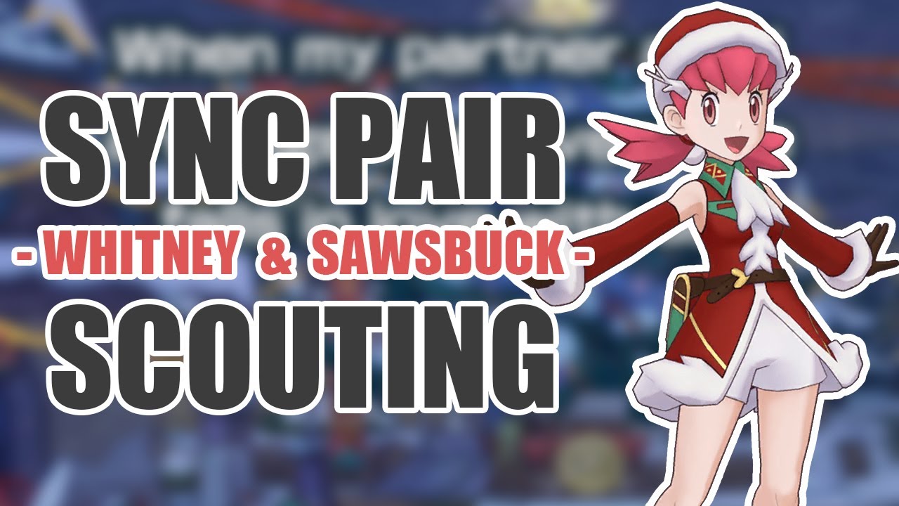 [Pokemon Masters EX] 3 TERRAIN SETTER | Sync Pair Scout - Whitney ...