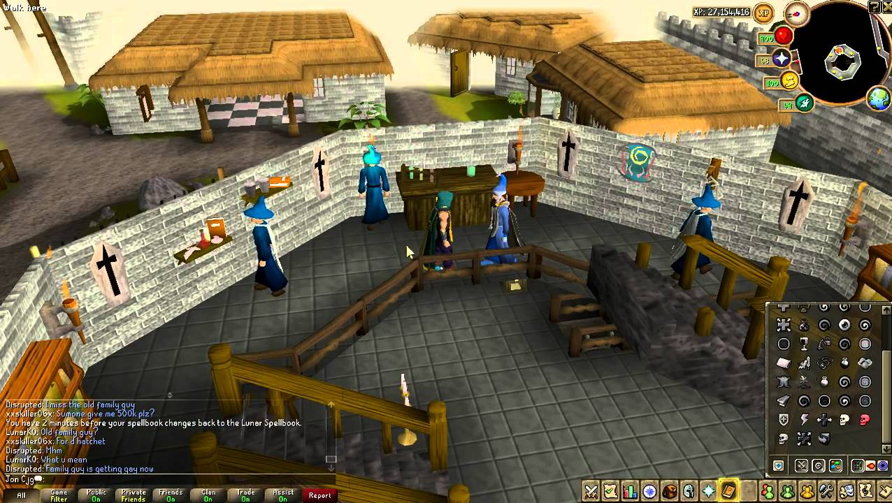 Runescape 99 Magic with emote and sound effects - YouTube