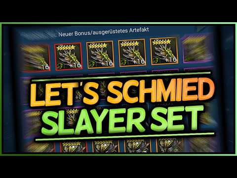 Raid: Shadow Legends | Let's Schmied - Slayer und Lethal Set - Schmiede ...