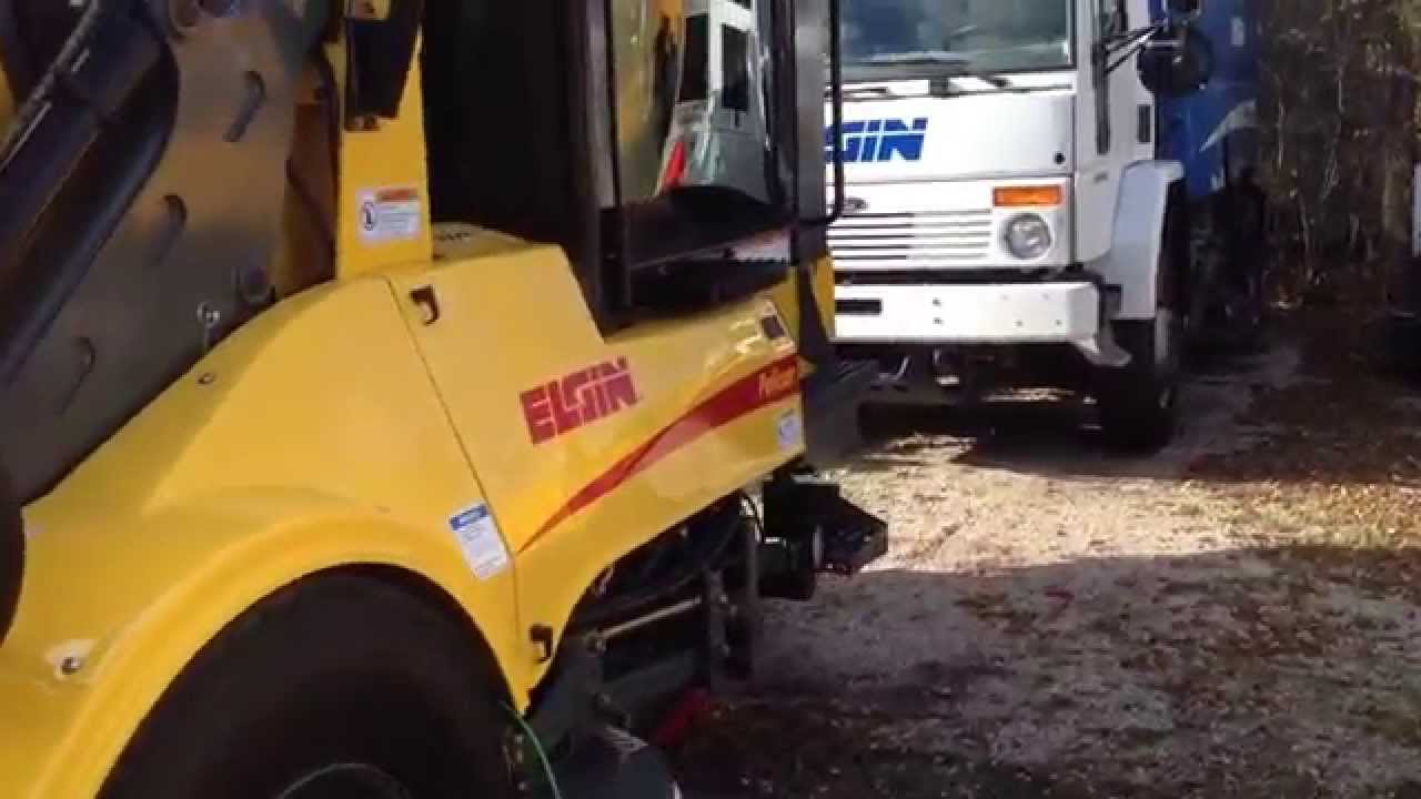 NEW MILWAUKEE ELGIN STREET SWEEPERS - YouTube