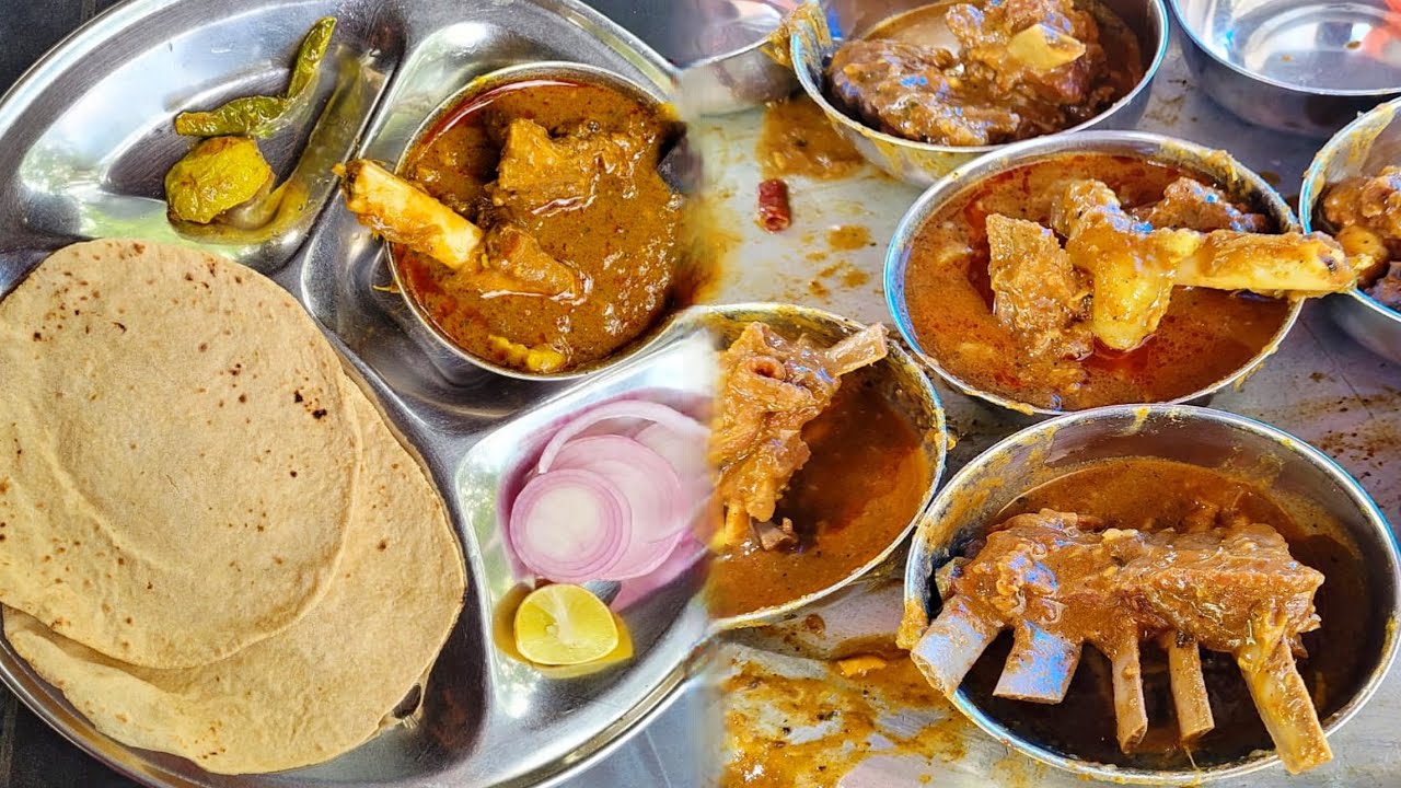 Ye Mutton Khaa Kar Heavy Feel Nahi Hoga||Street Style Mutton Roti ...