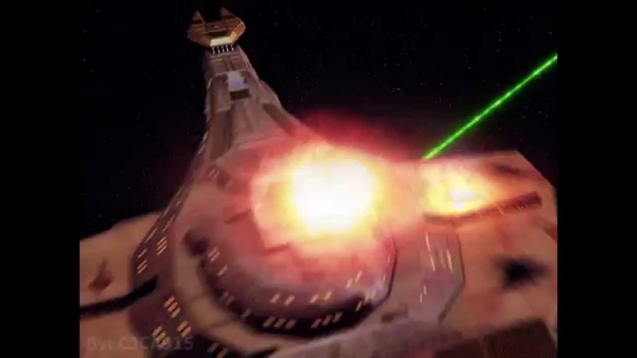 (My VFX) DS9 Season 4 'The Way of the Warrior' - "Defiant vs Vor'cha ...