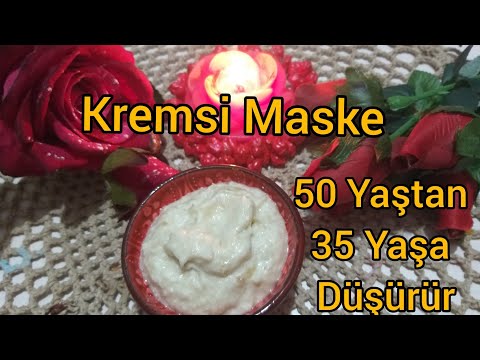 Bunu Bir Sürdü 50 Yaşından 35 Yaşına Düştü Kusursuz Cilt İçin Porselen Etkisinde Botoks Kremsi Maske