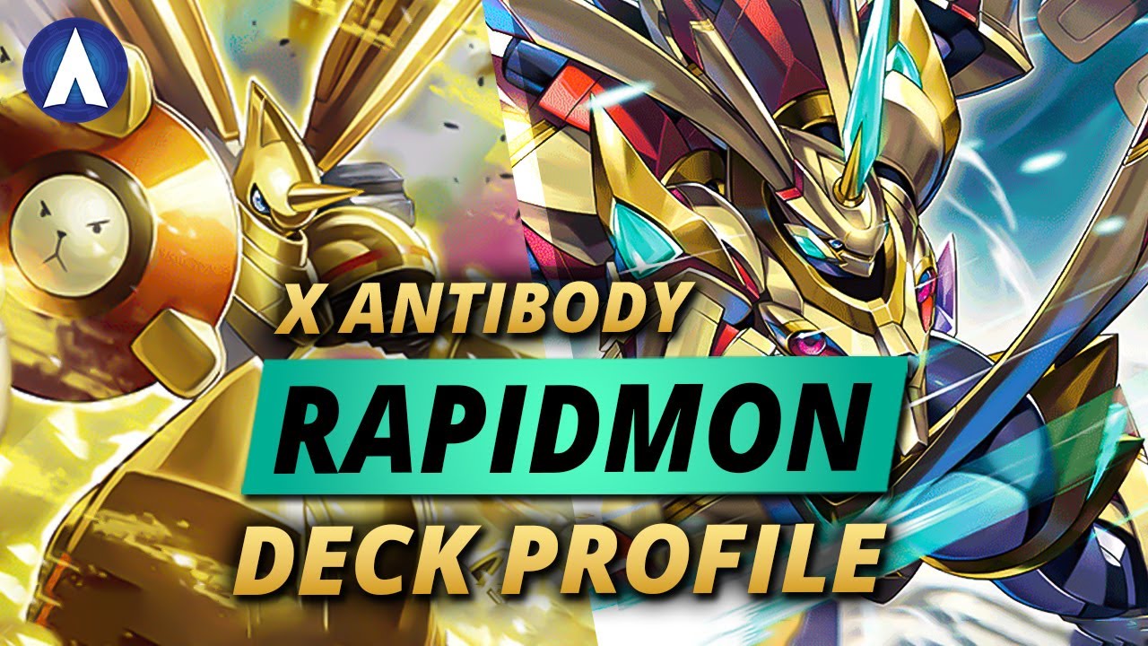 MAX POWER!!! Rapidmon X & MegaGargomon ACE Deck Profile & Combo Guide ...