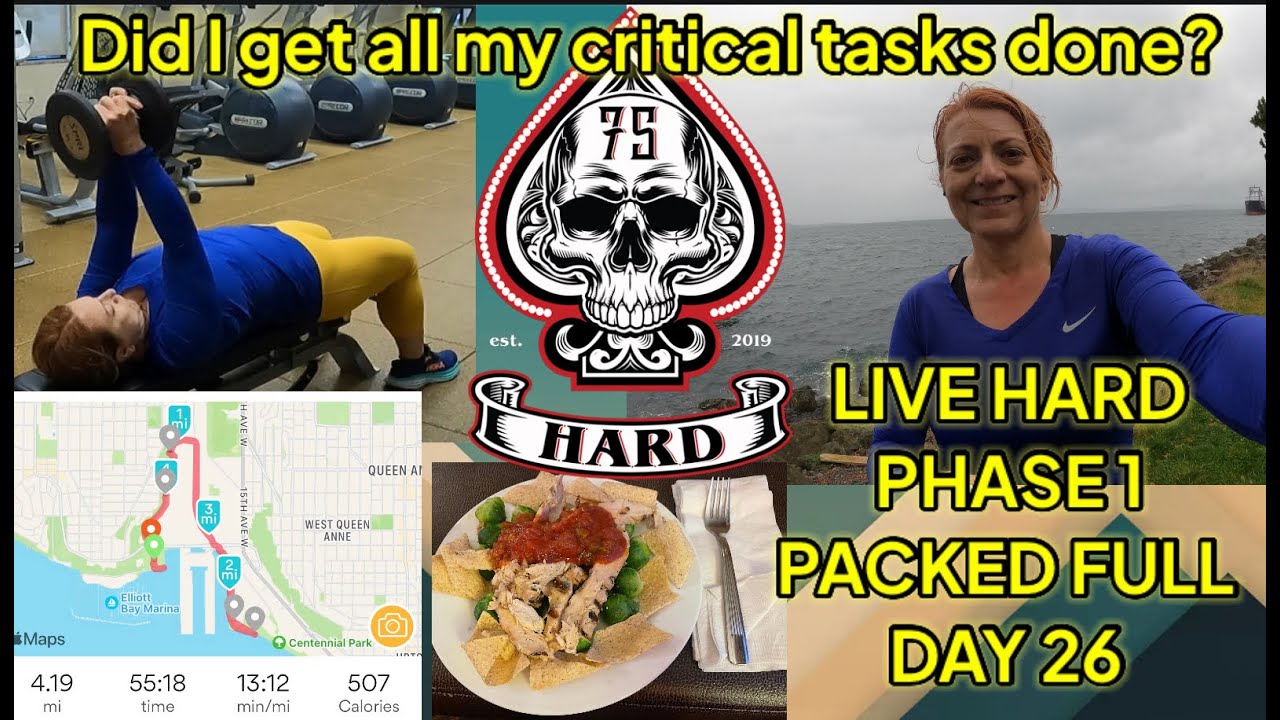 75 HARD | PHASE 1 | DAY 26 | TRAVEL DAY IN THE LIFE | MARATHON TRAINING ...