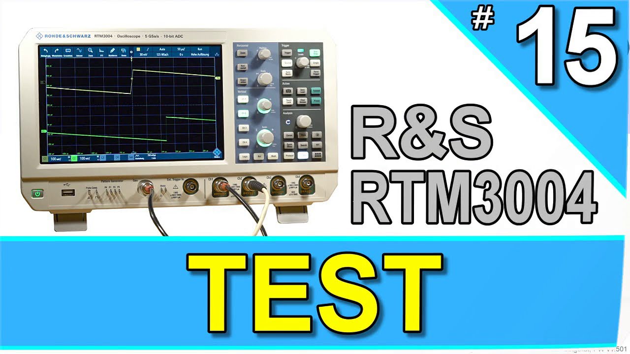 Review & Bugs | Rohde & Schwarz RTM3004 | Oszilloskop | Oscilloscope ...