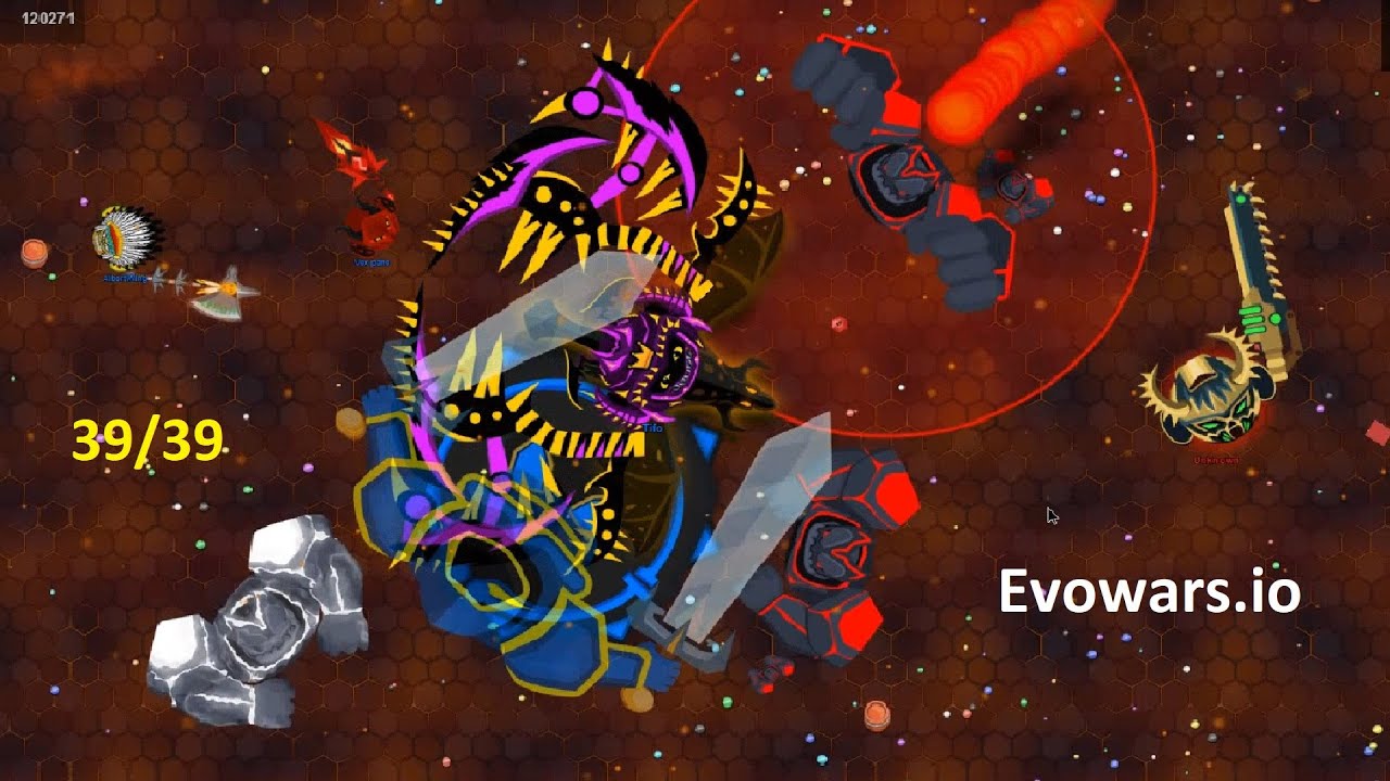 Evowars.io - Level 39/39 Max Evolution Unlocked [MEGAVOLUTION III ...