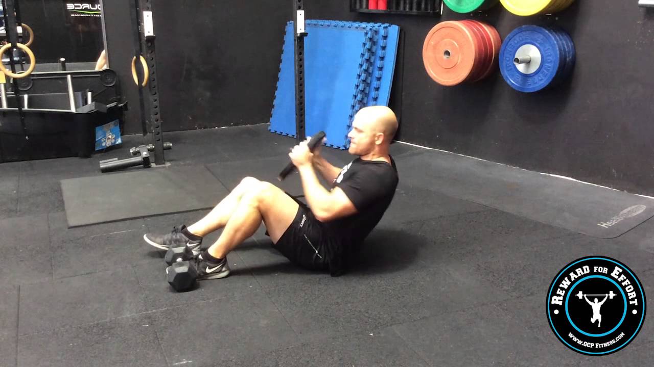 Plate Rotating Sit Up - YouTube