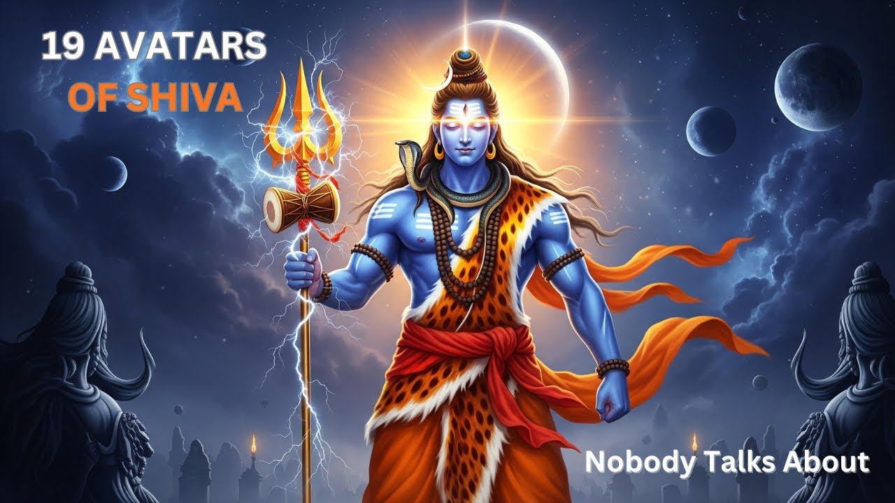 Lord Shiva's 19 Secret Avatars Revealed - YouTube