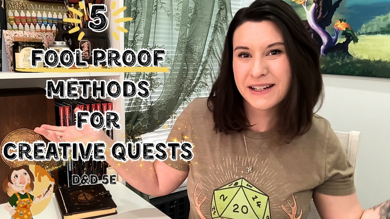5 Fool Proof Methods for Creative Quests - YouTube