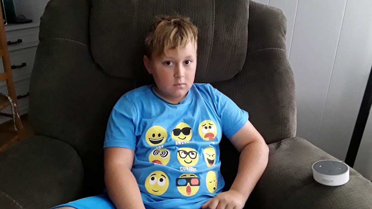 Alexa is evil ( scary we had to leave the house) - YouTube