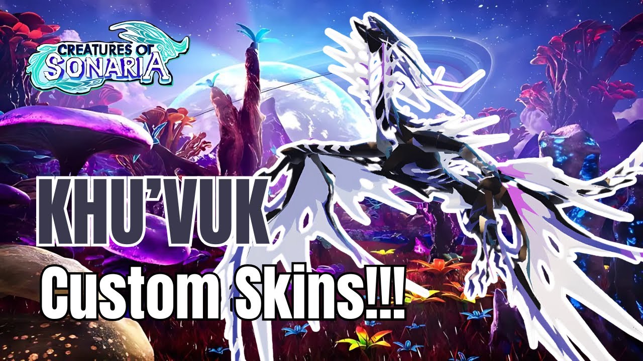 KHU'VUK Skin Ideas! | Creatures of Sonaria - YouTube