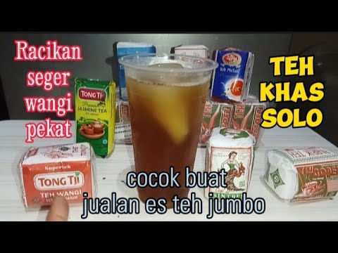 Racikan teh Seger, wangi, pekat, khas solo II cocok buat jualan teh ...