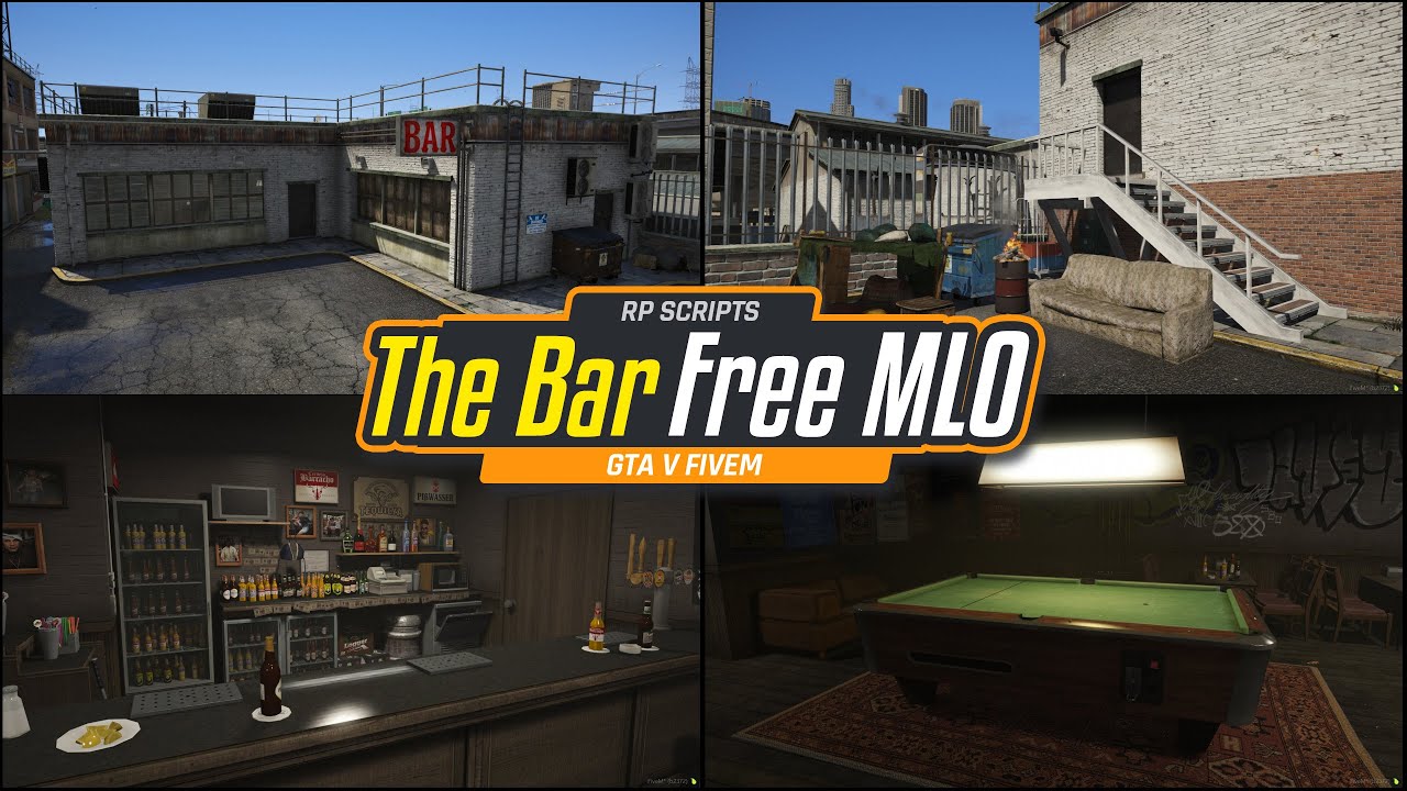 The Bar Free MLO FiveM Gta V - YouTube