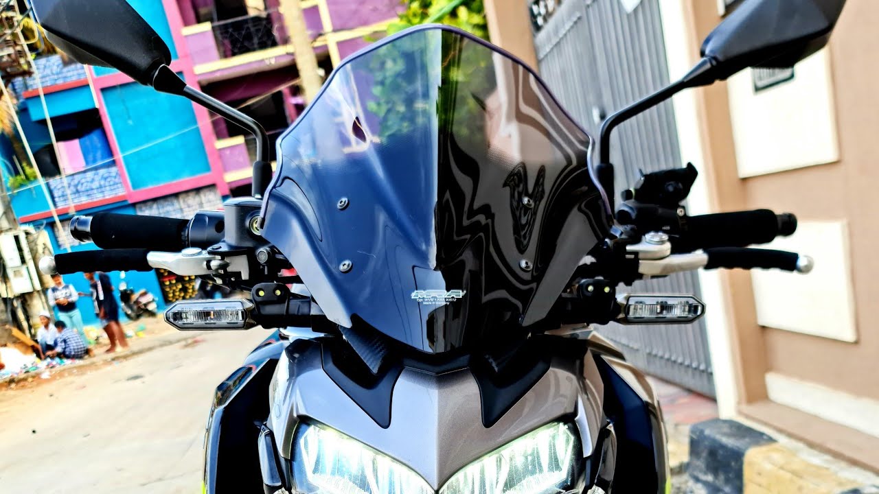 Kawasaki z900 loaded - YouTube