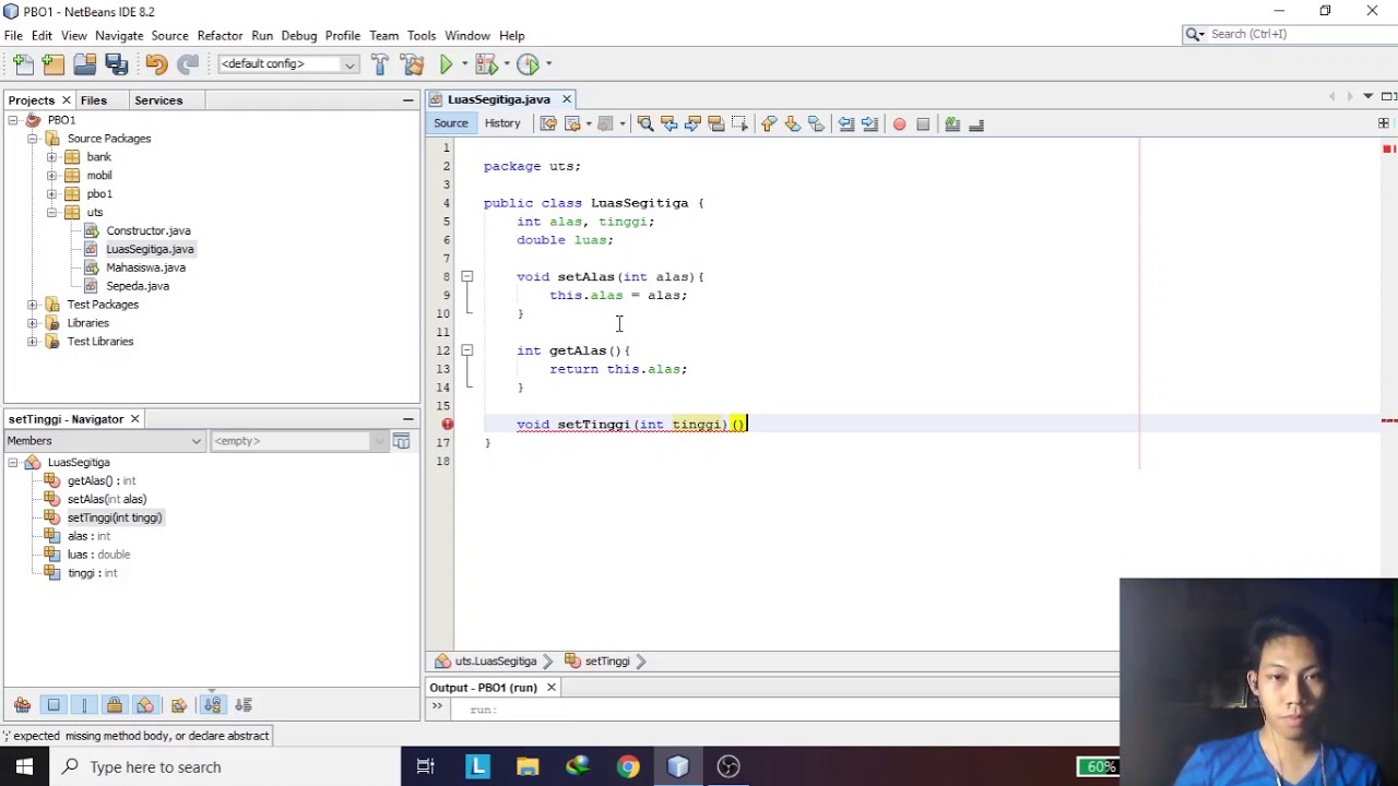 Java Oop Accessor Dan Mutator Youtube