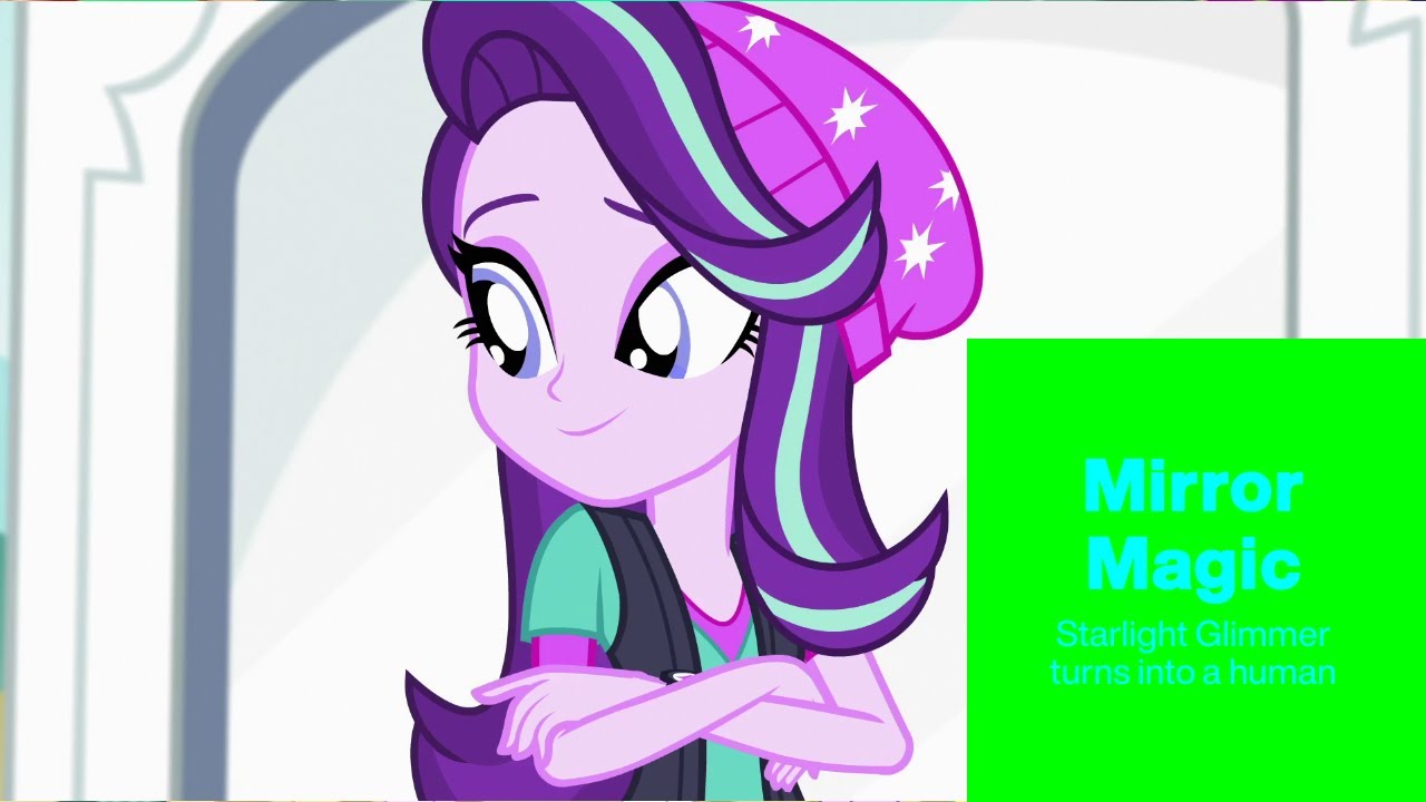 Mirror Magic (Starlight Glimmer turns into a human) - YouTube