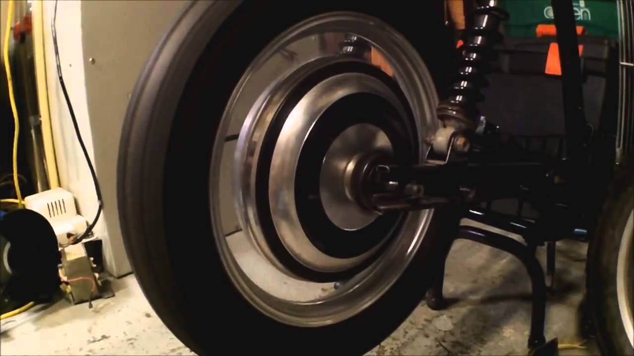 Hubmotor Rewind 36volts - YouTube