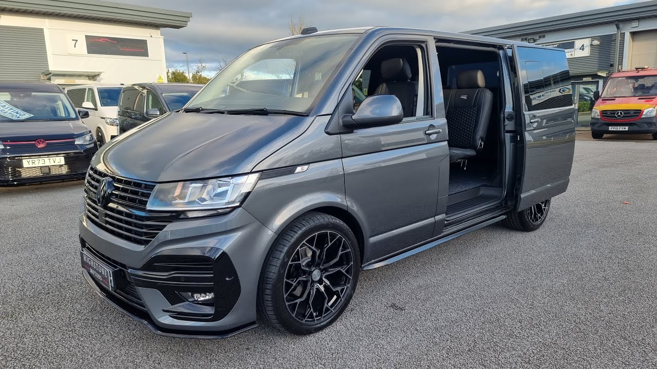 vw transporter t6.1 kombi dsg modified - YouTube