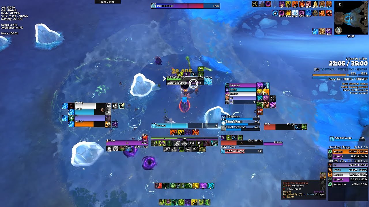 Vengeance Demon Hunter Tank POV Halls of Infusion Mythic +15 Tyrannical ...