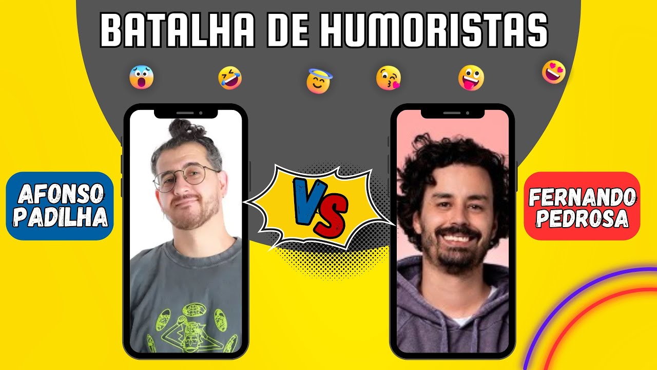 AFONSO PADILHA VS FERNANDO PEDROSA NA BATALHA DOS HUMORISTAS - YouTube