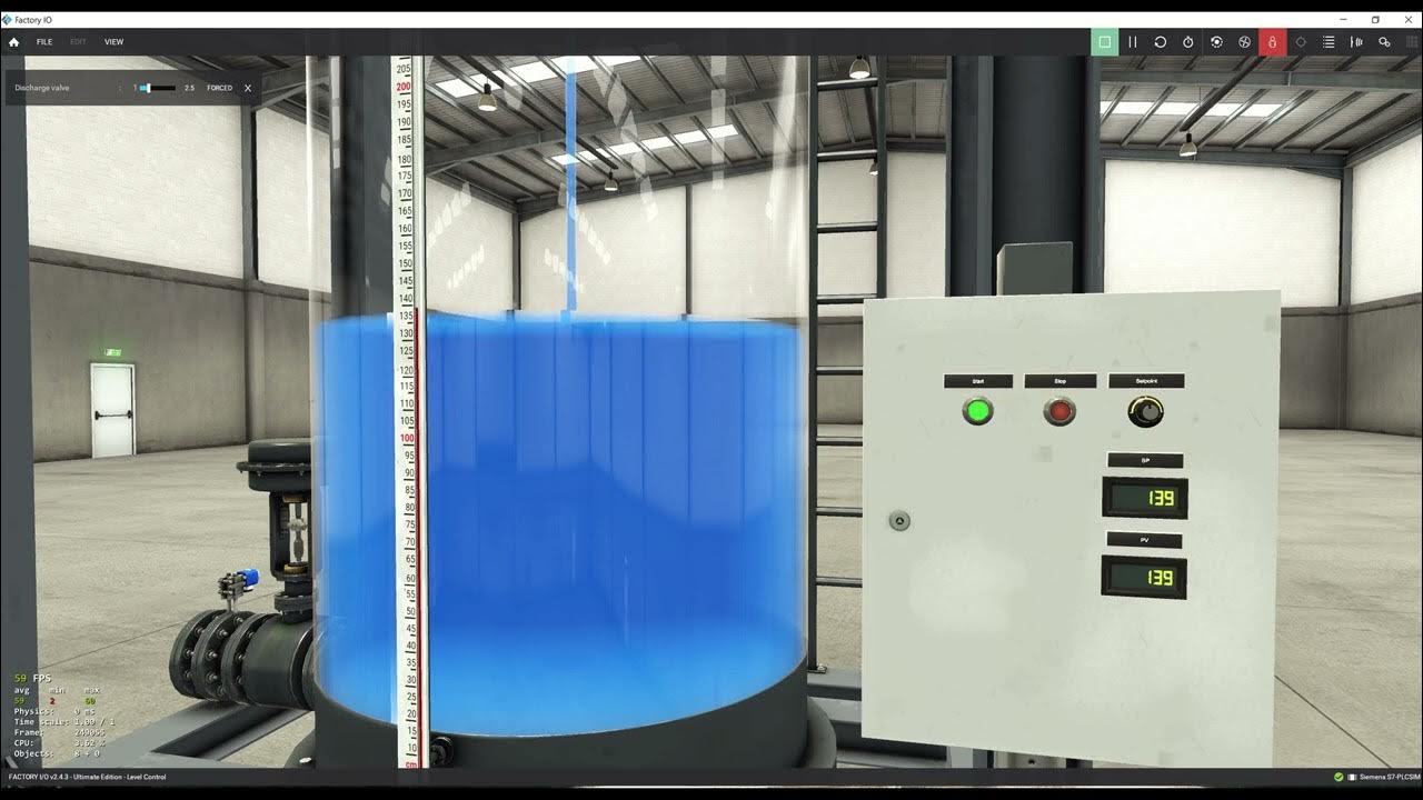 Control PID en Tia Portal y Factory IO. - YouTube