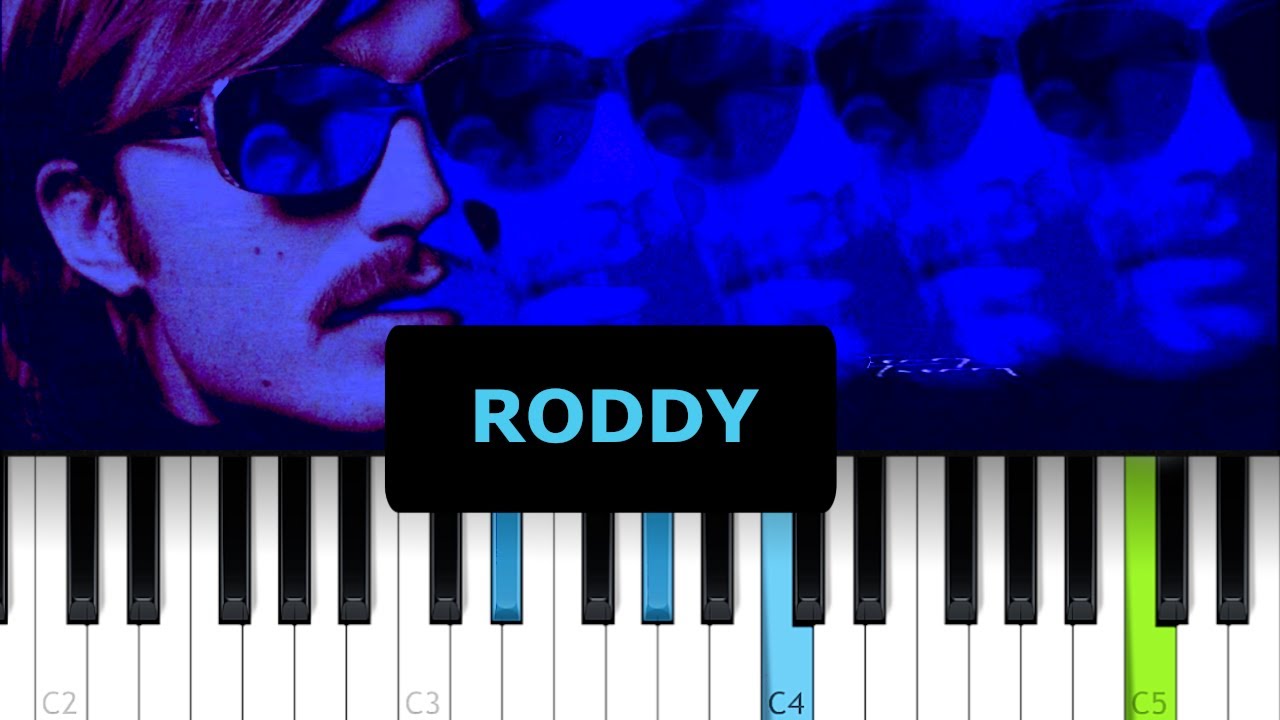 Djo - Roddy (Piano Tutorial) - YouTube