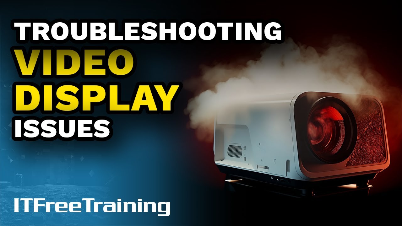 Troubleshooting Video Display Issues - CompTIA A+ 220-1101 – 3.14 - YouTube