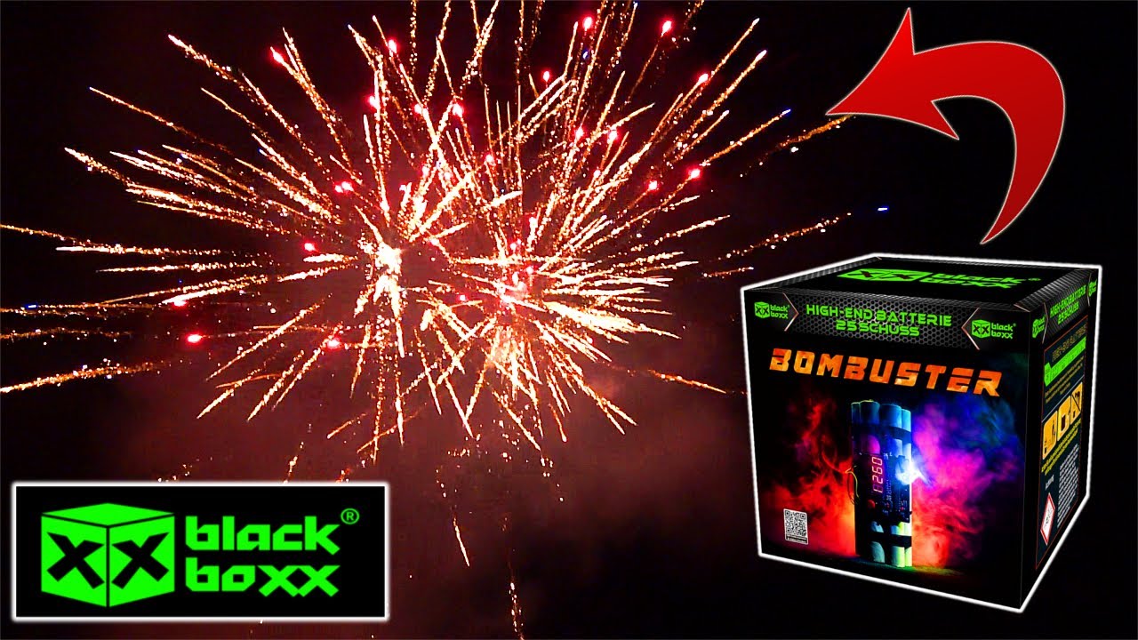 BLACKBOXX BOMBUSTER BATTERIE | Prachtvolle Farben und gute Zerleger ...