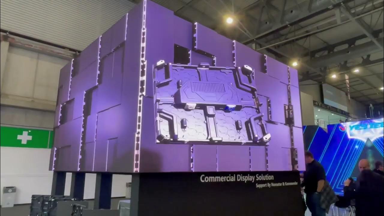 #ISE2023 YESTECH 3D Visual Display - YouTube