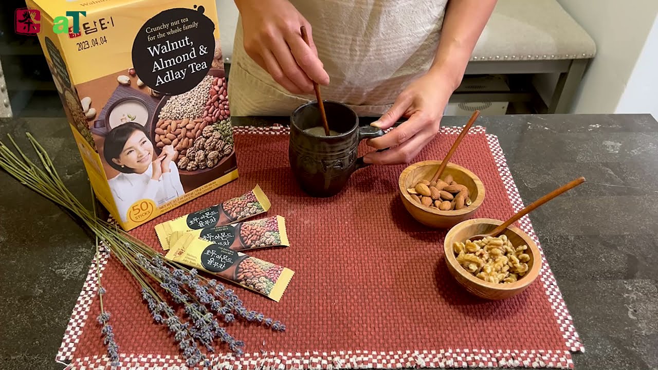 How to make Damtuh Walnut Almond Adlay Powder 🌾🌰 - YouTube