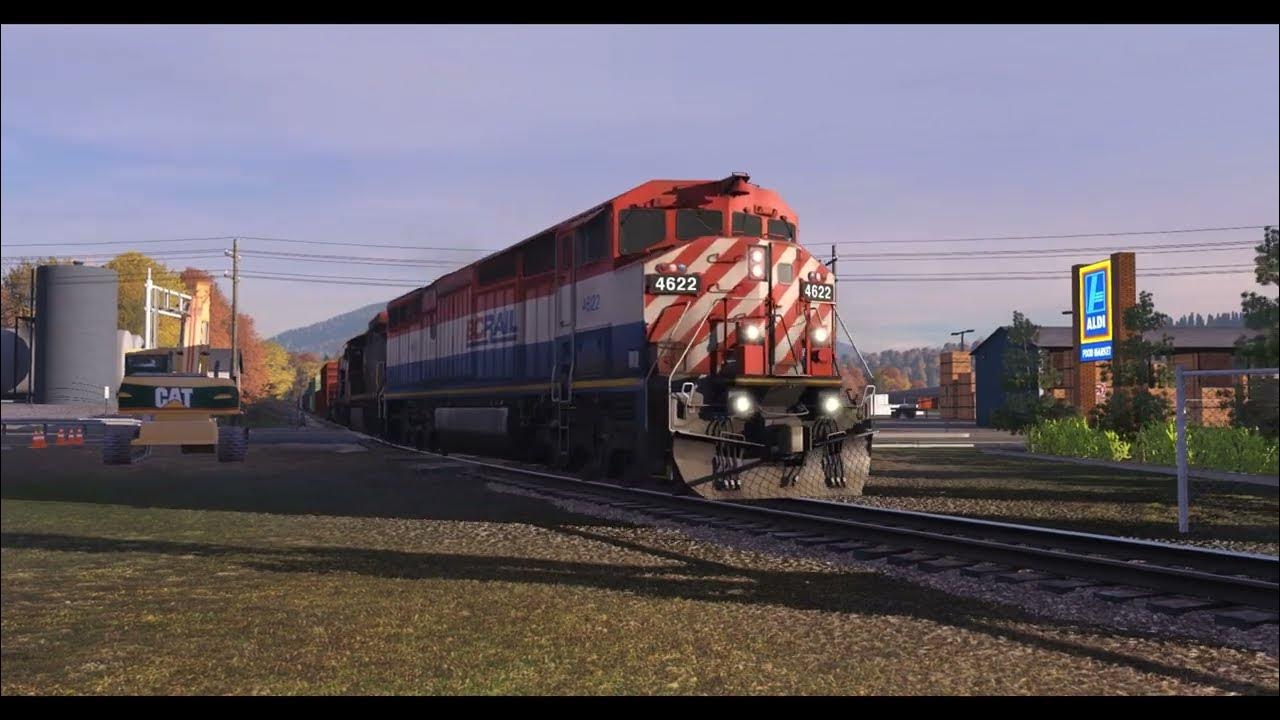Trainz 2022: BCOL C40-8M #4622 - YouTube