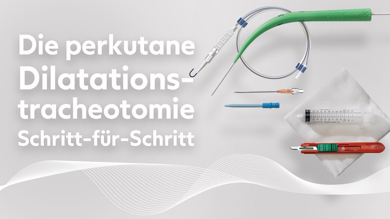 Das perkutane Dilatationstracheotomie-Verfahren Schritt-für-Schritt ...