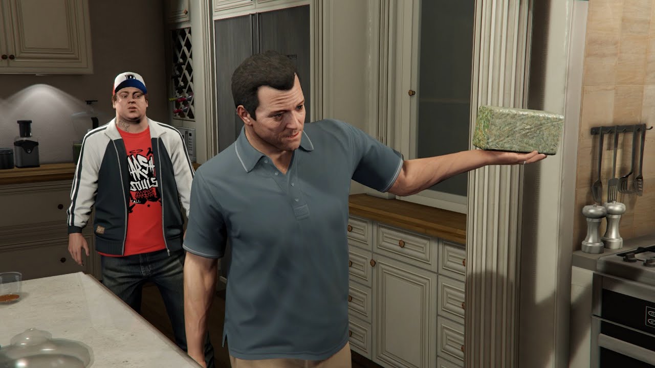 Michael finds a marijuana🌿 brick belonging to Jimmy in the fridge ...