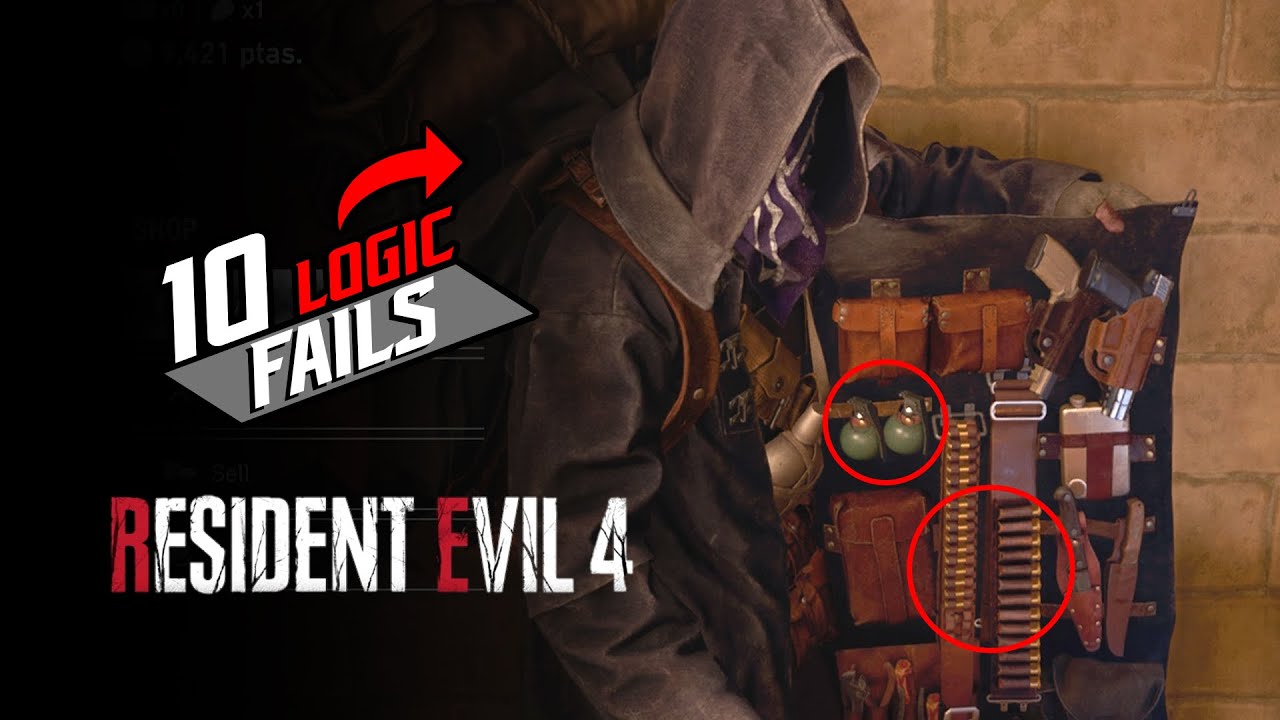 10 logic fails in Resident Evil 4: Remake #residentevil4remake - YouTube