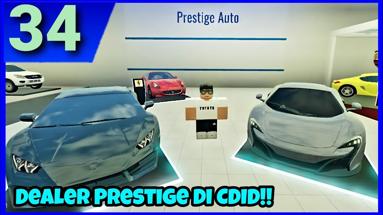 Ada Dealer Prestige di CDID ? dan ada Mclaren!! | Roblox Car Driving ...