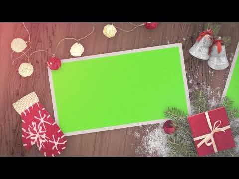 Green Screen Graphics | Christmas slide show template | HD 1080P - YouTube