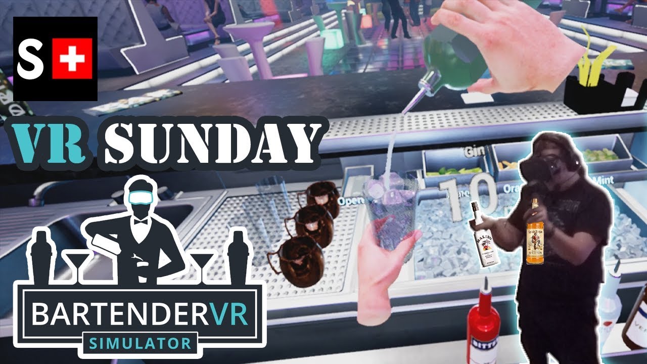 VR Sunday: Bartender VR Simulator - YouTube