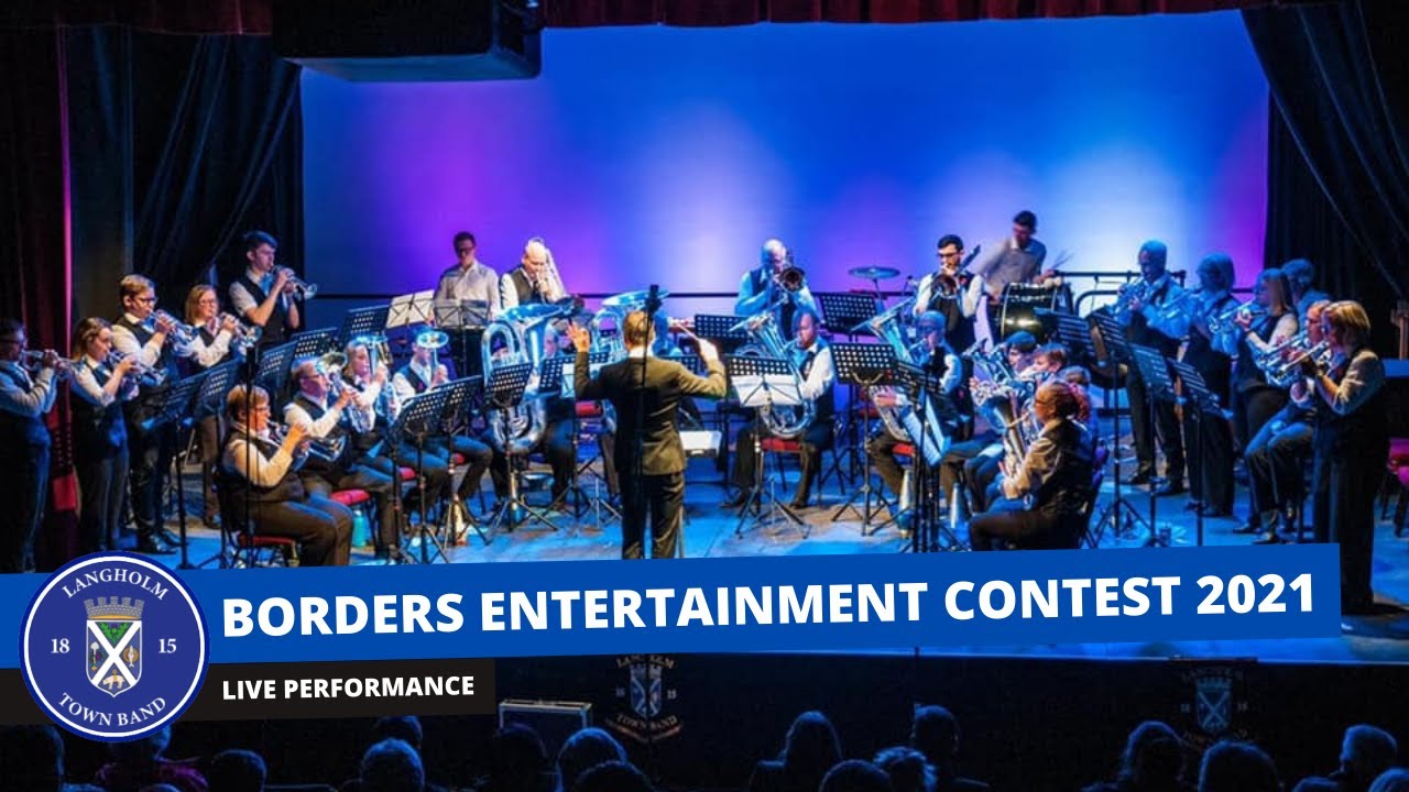 Borders Entertainment Contest 2021 - Langholm Town Band - YouTube