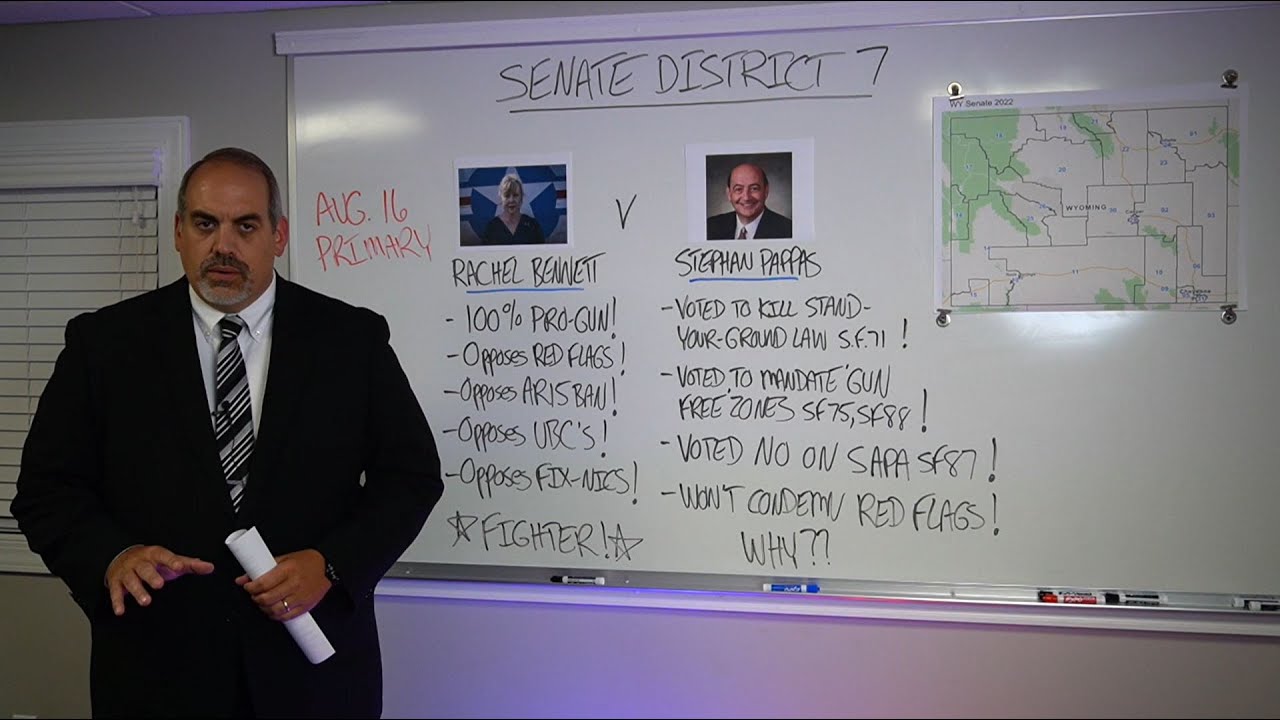 Rachel Bennett v Stephan Pappas: Who is the Pro-Gun Candidate? - YouTube