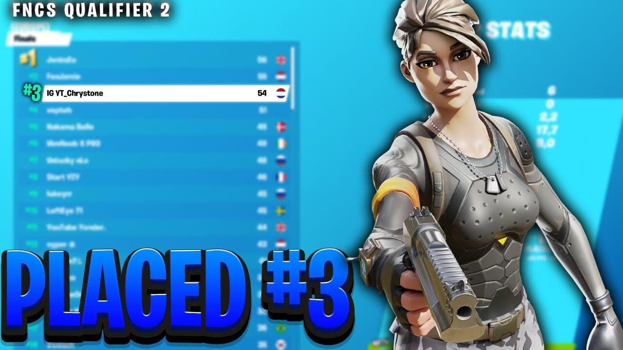 HOW I PLACED 3RD IN THE SOLO FNCS FINALS AND WON $3500 (CONSOLE/MOBILE ...