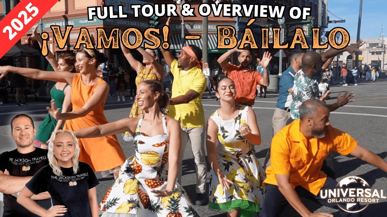 Universal's ¡Vamos! – Báilalo Show: FULL Tour & Overview | Universal ...