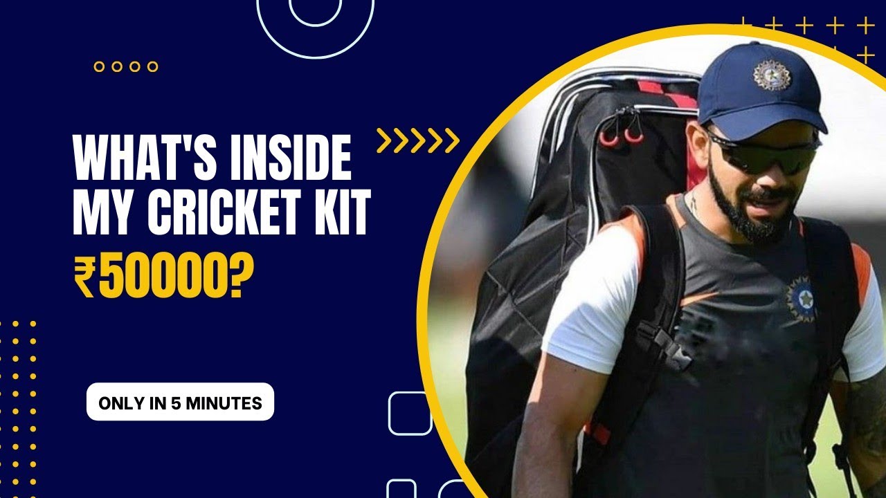 WHAT's INSIDE MY CRICKET KIT| CRICKET KIT UNBOXING VIDEO| CRICKET KIT ...