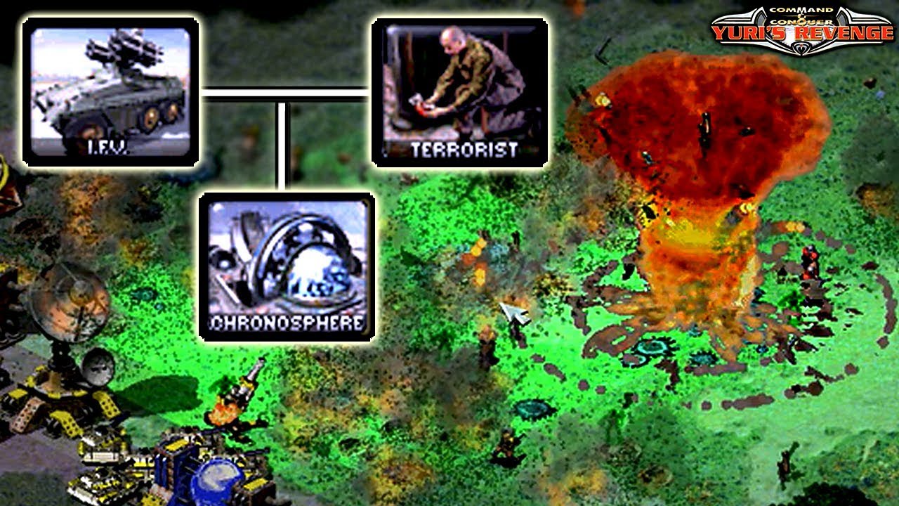 Chrono Terrorist IFVs - Command & Conquer Red Alert 2 Yuri's Revenge ...