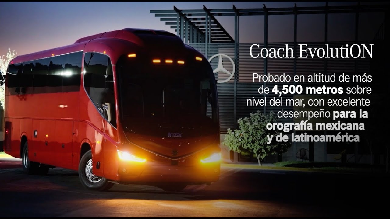 Coach EvolutiON, el Autobús más seguro de Mercedes-Benz. - YouTube