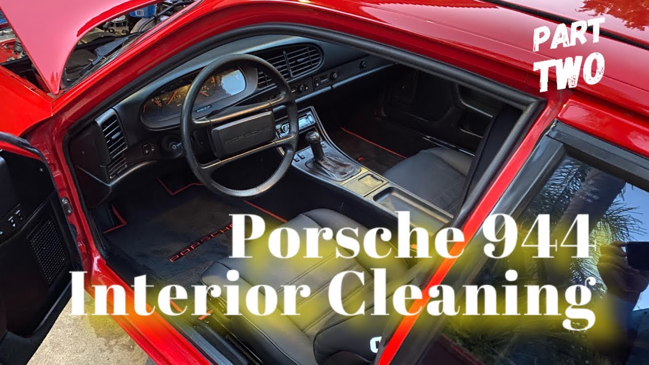 CLEANING CONTINUES! (part two) 1986 Porsche 944 - YouTube